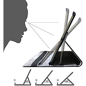 iPad Case Fit 2018/2017 iPad 9.7 6th/5th Generation - 360 Degree Rotating iPad Air Case Cover with Auto Wake/Sleep Compatible with Apple iPad 9.7 Inch 2018/2017 (Red Mandala)