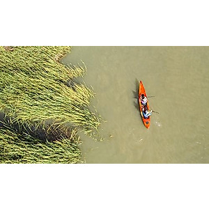 Wilderness Systems Pamlico 135 | Sit Inside Recreational Kayak | Tandem Kayak | 13' 6" | Mango