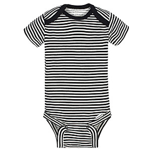Onesies Brand Baby 3 Onesies 3 Pants Outfit Bundle Mix n Match Newborn to 12M, Black Yellow Tiger Stripe, 3-6 Months