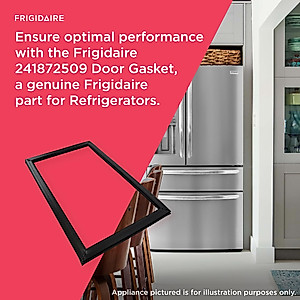 Frigidaire 241872509 Freezer Door Gasket, Black