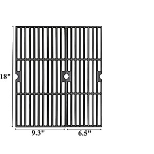 Blackhoso Grill Repalcement Parts for Charbroil Performance 5 Burner 463243518 463243519 463347518 463347519 463275517 463275717 463373019 463373319 Grates, Heat Plate Tent Shield