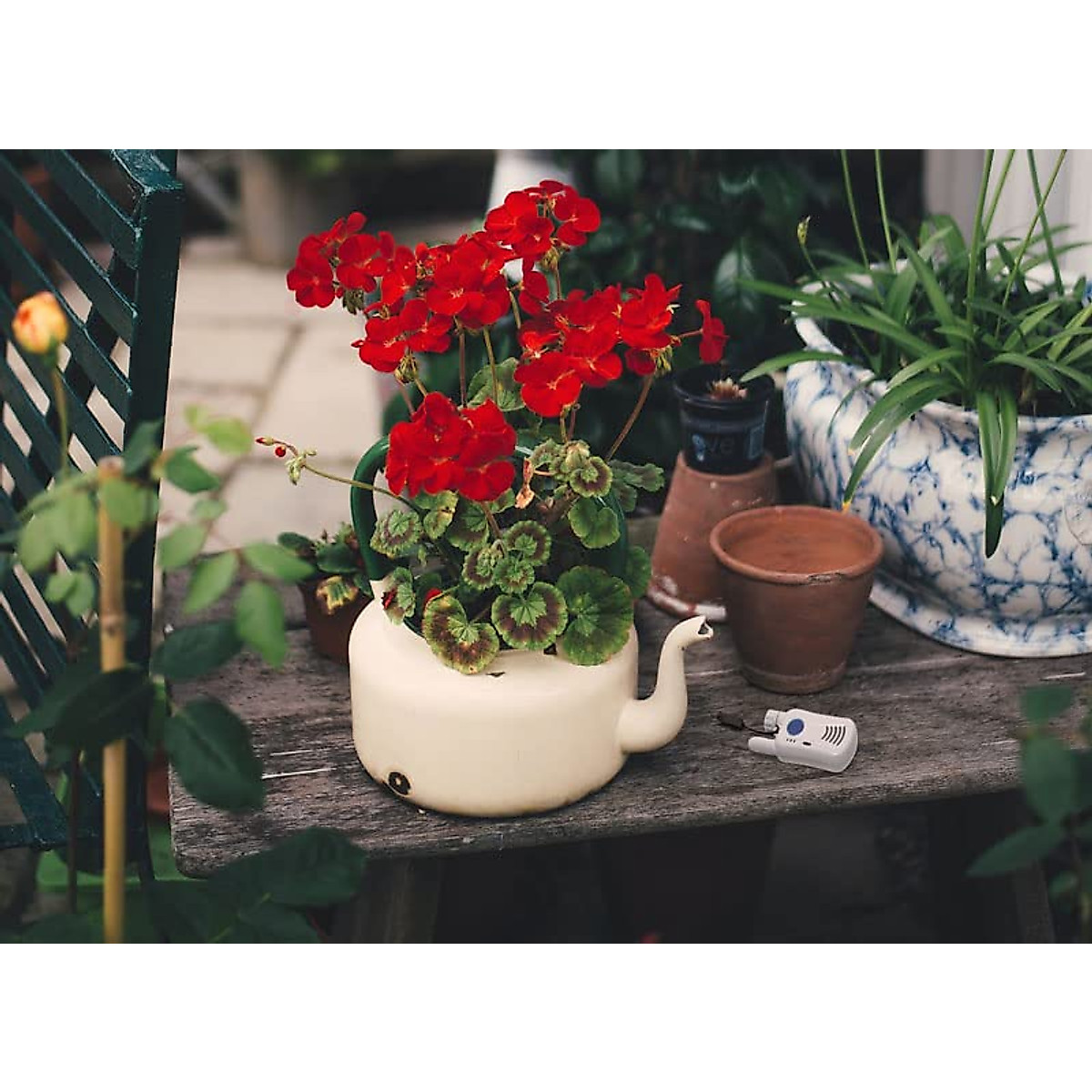 LogicMark Freedom Alert, Landline Personal Emergency Device, 2-Way Call with Family and Police for Home Safety, Device for Seniors and The Elderly