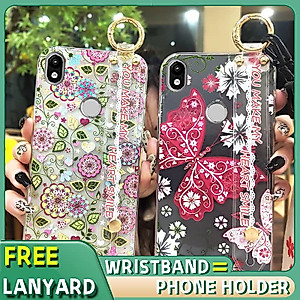 Beautiful Silicone Lulumi Phone Case for Infinix Smart 2 X5515, for Men Luxury TPU Shockproof Fashion Design Original Back Cover Glitter Durable Anime Soft Anti-dust Dirt-Resistant for Girls, 5