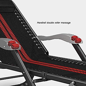 WYKDD Foldable Lounge Chair Accompany Bed Household Office Recliners with Armrest Steady Save Space Comfortable Portable Chair