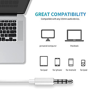 SHDKJXH 4 Pack of 3.5mm Jack Wired Earbuds for Computer、Laptop、iPhone、iPad and Android Phones wtih Microphone and Cord in School 、 Office and Home