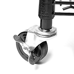 Seville Classics UltraDurable Heavy Duty NSF Solid Steel Wire Rack Storage Unit, Organizer for Garage, Warehouse, Office, Restaurant, Classroom, Kitchen, Black, 5-Tier Shelving, 36" W x 18" D