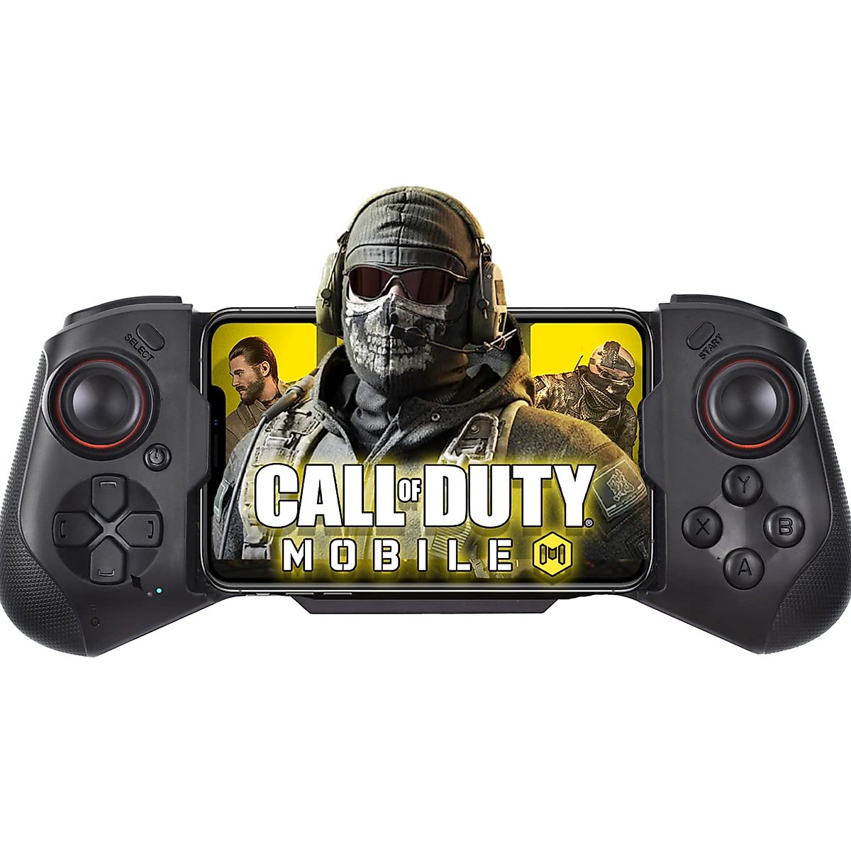 Megadream Mobile Gaming Controller for iPhone iOS Android PC Wireless Gamepad Joystick for iPhone 15/14/12/11, iPad, MacBook, Samsung Galaxy S22/S21/S20, TCL, Tablet, PC - 18+ Hour Battery Life - COD