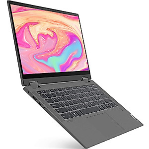 Lenovo Flex 5 2-in-1 Laptop, 14" 2.2K (2240 x 1400) IPS Touchscreen Display, AMD Ryzen 7 5700U (Beats i9-10885H), Backlit Keyboard, Fingerprint Reader, Windows 11 (16GB RAM | 1TB PCIe SSD)