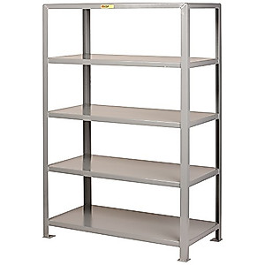 Little Giant 5SH-2436-72 Heavy-Duty Welded Shelving, 24" x 36", Gray
