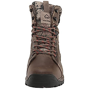 Wolverine Men's Sightline Waterproof Insulated Mid Calf Boot, Gravel/Timber, 13 Wide