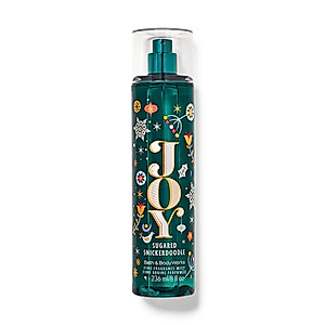 Bath and Body Works Snickerdoodle Fine Fragrance Mists Set Of 2 8 oz. Bottles (Sugared Snickerdoodle)