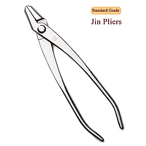 TianBonsai 6-PCS Bonsai Tool Set Including Concave Cutter Straight Edge Cutter Trunk Splitter Wire Cutter Bonsai Pliers And Bonsai Scissors Equip With Tool Bag