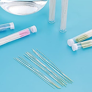 360 Pieces Earrings Hole Cleaner, Ear Floss Piercing Cleaner Earrings Hole Cleaner Disposable Piercing Aftercare Piercing Cleaning Line for Ear Piercing Care Cleaning (blue, Rose Red, Green)