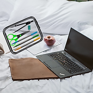 4 Pack Clear Cosmetic bag for travel Clear Toiletry Makeup Bags Tsa Approved Pouch Carry on Airport Airline Compliant Bags Portable Pvc Waterproof Bags with Zipper for Women Quart Size Bags Set