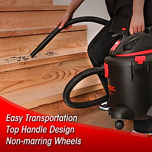 Shop-Vac 5 Gallon 3.5 Peak HP Wet/Dry Vacuum, Portable Heavy-Duty Shop Vacuum 3 in 1 Function with Attachments for House, Garage & Workshop, 71-5760588