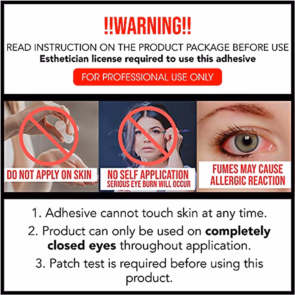 Lyon Lash SPEEDMAX Eyelash Extension Glue | 0.3-1.3 Sec Dry Time | Up to 8 Weeks Retention | Black Adhesive Supplies for Professional Use | (10ml/0.34 fl. Oz)