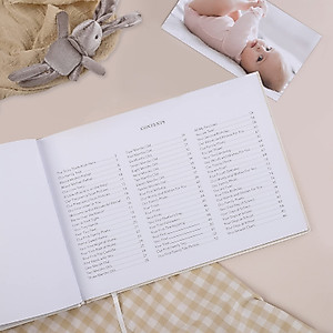 Mon Petit Amour Baby Memory Book From Pregnancy to First 5 Years Minimalist Gender Neutral Scrapbook Album Baby Girl or Boy Baby Record Books MJP0001 0