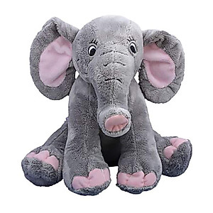 Cuddly Soft 16 inch Stuffed Elephant...We Stuff 'em...You Love 'em!