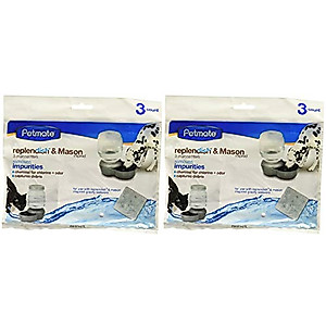 Petmate Replendish Charcoal Replacement Filters (2 Packages)
