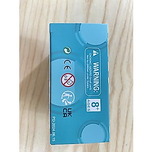 Responsive Yoyo D3 Looping Yoyo for Kids, Durable Professional Plastic Yo yo for Beginners, Looping Yo-yo for 2A Thick with Extra 2 Yoyo Strings + 2 Spacers ( Blue White)