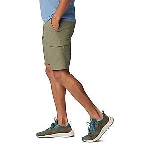 Columbia Mens Brentyn Trail Cargo Hiking Shorts, Stone Green, 50x8 US
