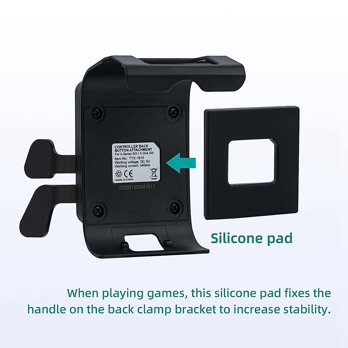 LILYRIN Controller Back Button Attachment Adapter Paddles Trigger for/X//Controller Gamepad