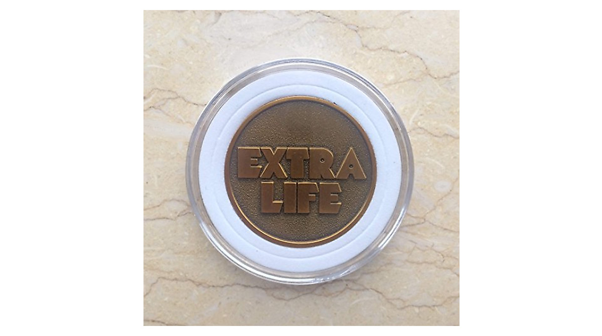 Buy Ready Player One Extra Life Coin - Bronze Replica