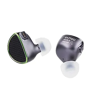 Linsoul RAPTGO Hook-X 14.2mm Open Planar Diaphragm Driver + PZT Driver HiFi in-Ear Earphone with Detachable 0.78 2pin OCC Cable for Musician Audiophile