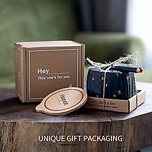 Concrete Tabletop Fire Pit,Portable Ethanol Fireplace,Mini Personal Fireplace,Table top Fireplace,Smores Maker,Rubbing Alcohol Fire Bowl Pot for Indoor and Outdoor use