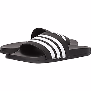 adidas Men's Adilette Comfort Slides Sandals, Core Black, 11