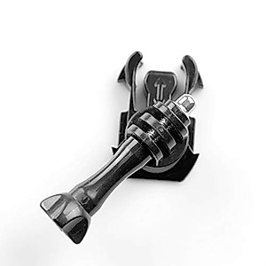 3 PCS 360 Degree Rotate Screw Swivel Mount Helmet Strap Buckle Adapter Holder Mount for GoPro 11/10/9/8/7/6/5 Black,Session 5/4 Action Cameras