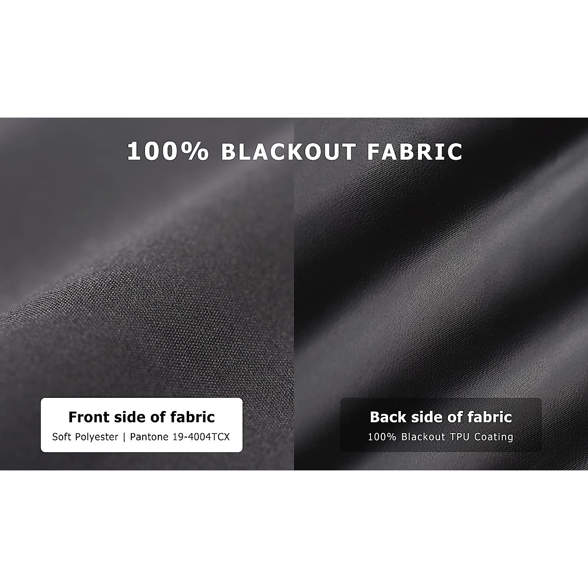 LazBlinds 100% Blackout Roller Shades, No tools No Drill Cordless Blinds for Windows, Thermal Insulated UV Protection Privacy Window Shades for Bedroom (36''W x 72''H, Black)