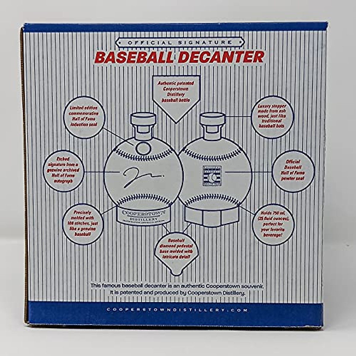 Cooperstown Distillery Cal Ripken, Jr. National Baseball Hall of Fame Licensed Engraved Signature Series Decanter | 750mL