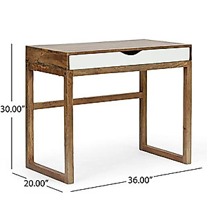 Christopher Knight Home Ricketson Desk, Natural