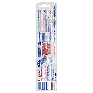 Colgate Kids Battery Powered Toothbrush, Batman, Extra Soft Toothbrush, Ages 3 and Up, 1 Pack