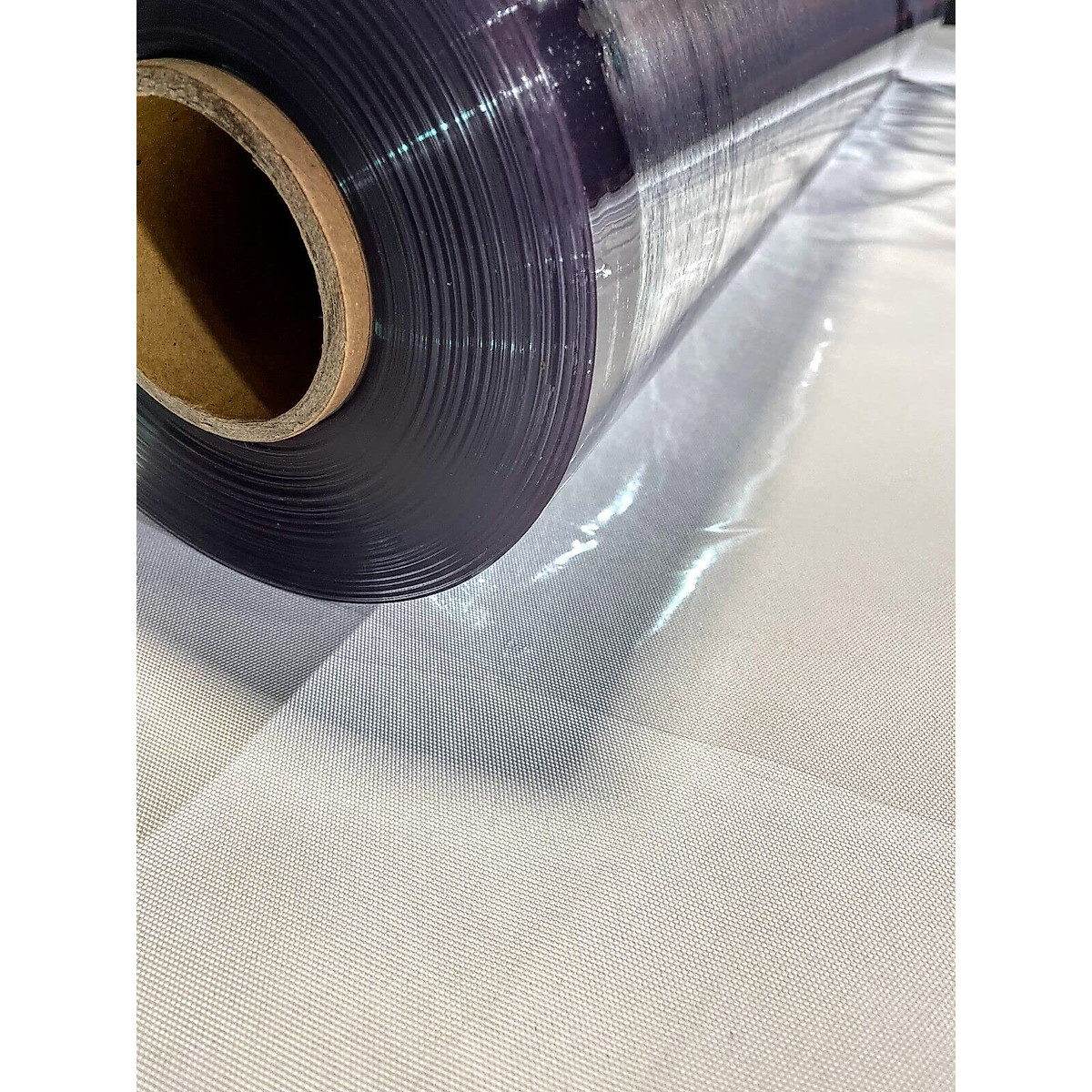 Clear Marine Vinyl 4 Gauge Boat Window Double Clear Polished 54 Inches Wide by 10 Yard Roll