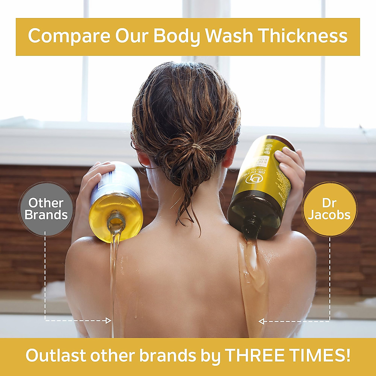 DR.JACOBS NATURALS Dr. Jacobs Naturals Pure Castile Liquid Soap - Natural Face and Body Wash, Almond Honey 32 oz.