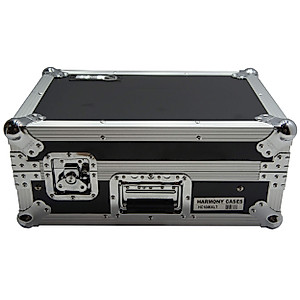 Harmony Audio HC10MIXLT Flight DJ Laptop Glide 10" Mixer Case Compatible with Behringer VMX100USB