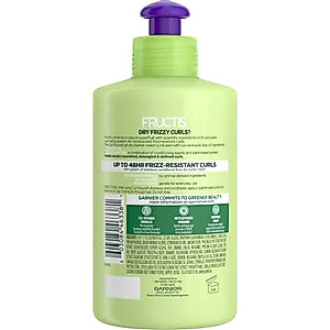 Garnier Hair Care Fructis Curl Nourish Shampoo, Conditioner, and Butter Cream Leave In Conditioner, For 24 Hour Frizz Control, Intense Moisture for Smoother, Frizz-Resistant Curls