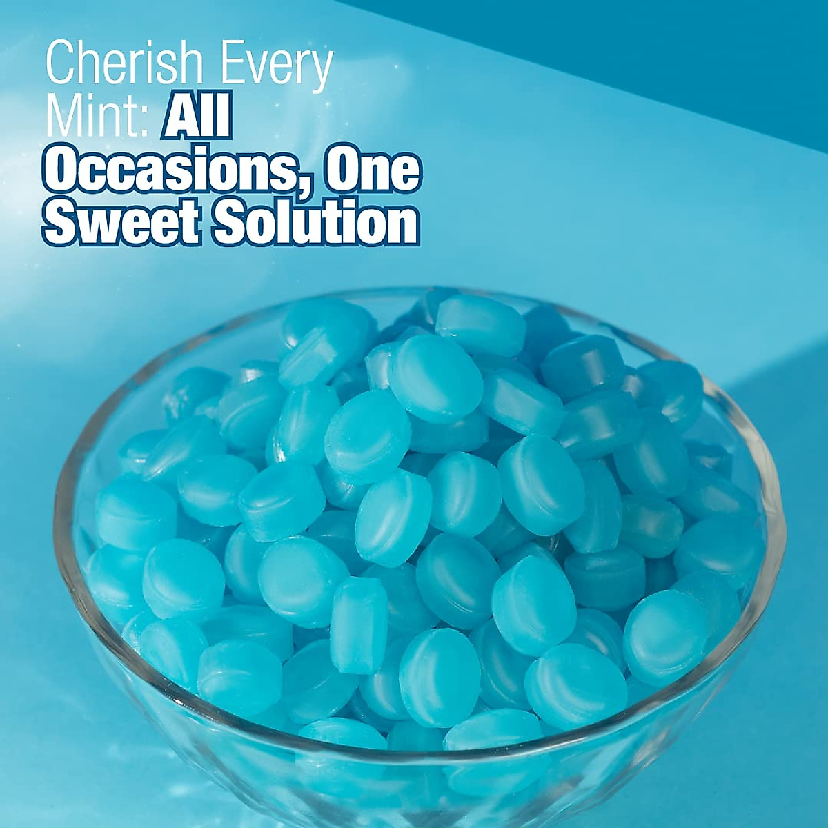 Colombina Breath Mints Delicate Drops - Over 660 Individually Wrapped Breath Savers Mini Mints in Bulk Bag for Long-Lasting Freshness and Convenience (2.2 lbs)