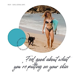 Reef Safe Sunscreen SPF 50 Mineral Face Balm, Hawaii & Mexico Approved, Biodegradable, Zinc, Allantoin, Oxybenzone & Octinoxate Free, Water Resistant, Biodegradable, Natural Ingredients by Coral Safe