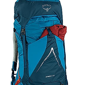 Osprey Atmos AG LT 65L Men's Backpacking Backpack, Scenic Valley/Green Peppercorn, Small/Medium