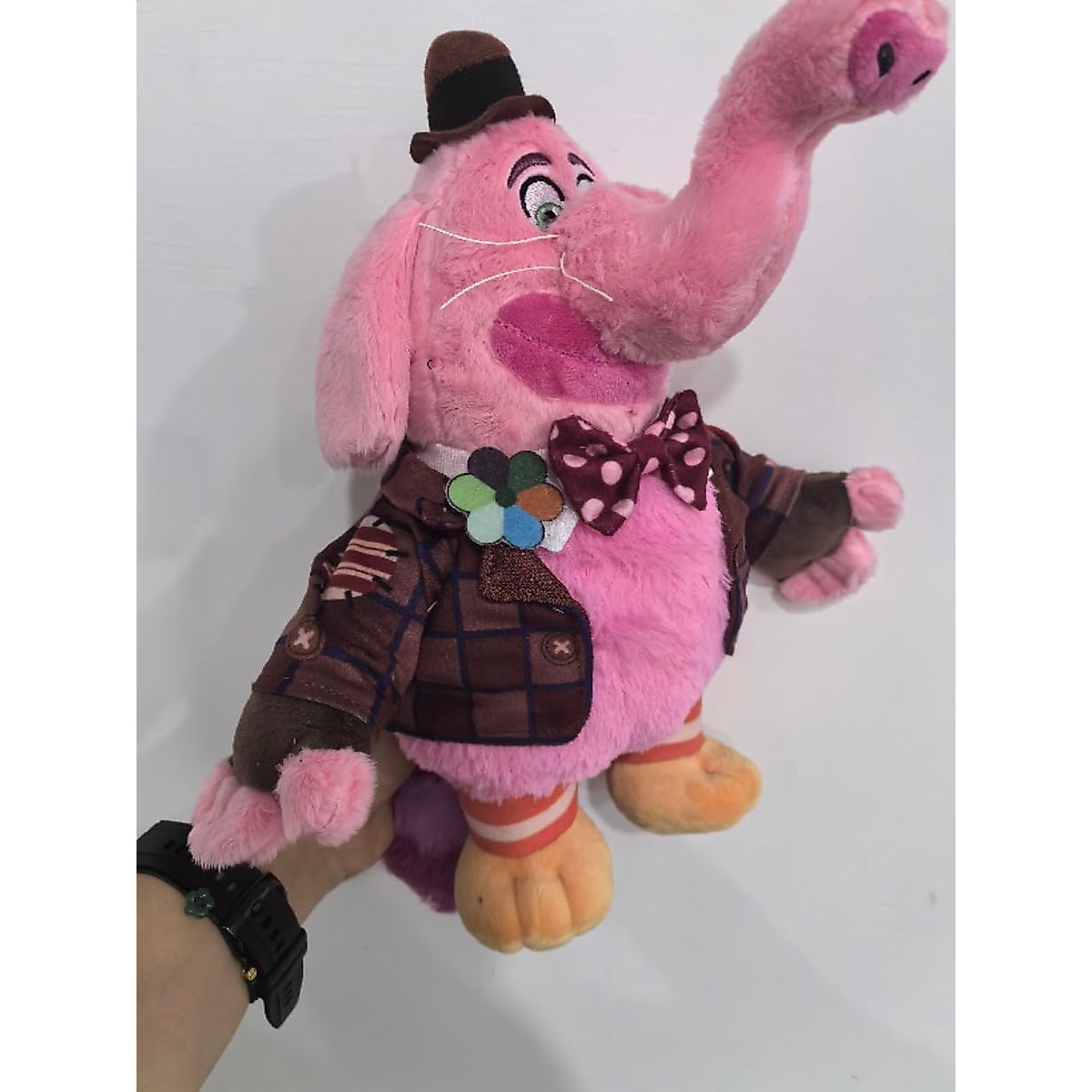 GSHLGAO Cartoon Bing Bong Plush Toy,Pink Elephant Plush Toys,Stuffed Animal Pillow Toys Gifts for Movie Fans and Halloween Children Birthday Party (11” Tall)