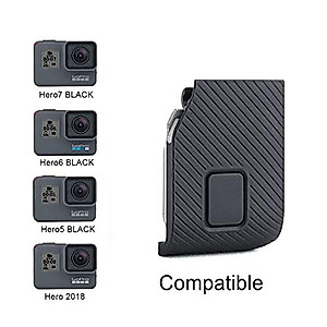 Replacement USB Side Door Cover for GoPro Hero 5 6 Black Camera Repair Part Accessories