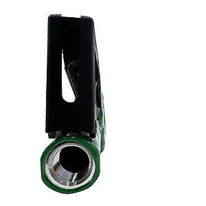 PANCYCW Green 3/4" NPT Automatic Fuel Nozzle Auto Shut Off Nozzle Gas Pump Nozzle Max Flow Rate 16 GPM With 3-Notch Hold Open Clip13/16"Spout Used for Gasoline Oil, Kerosene Biodiesel