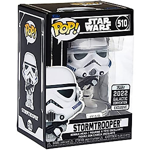 Funko POP! #510: Star Wars Celebration - Stormtrooper 3.8-in Vinyl Bobblehead - 2022 Galactic Convention Exclusive