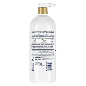 Dove Rescue and Protect Shampoo, 33.8 fl oz - Sulfate Free Shampoo for Damaged Hair, Strengthens Hair, Seals Split Ends, Nourishes for Soft, Smooth, Healthy-looking Hair