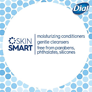 Dial Body Wash, Silk & Magnolia, 21 Ounces (Pack of 6)