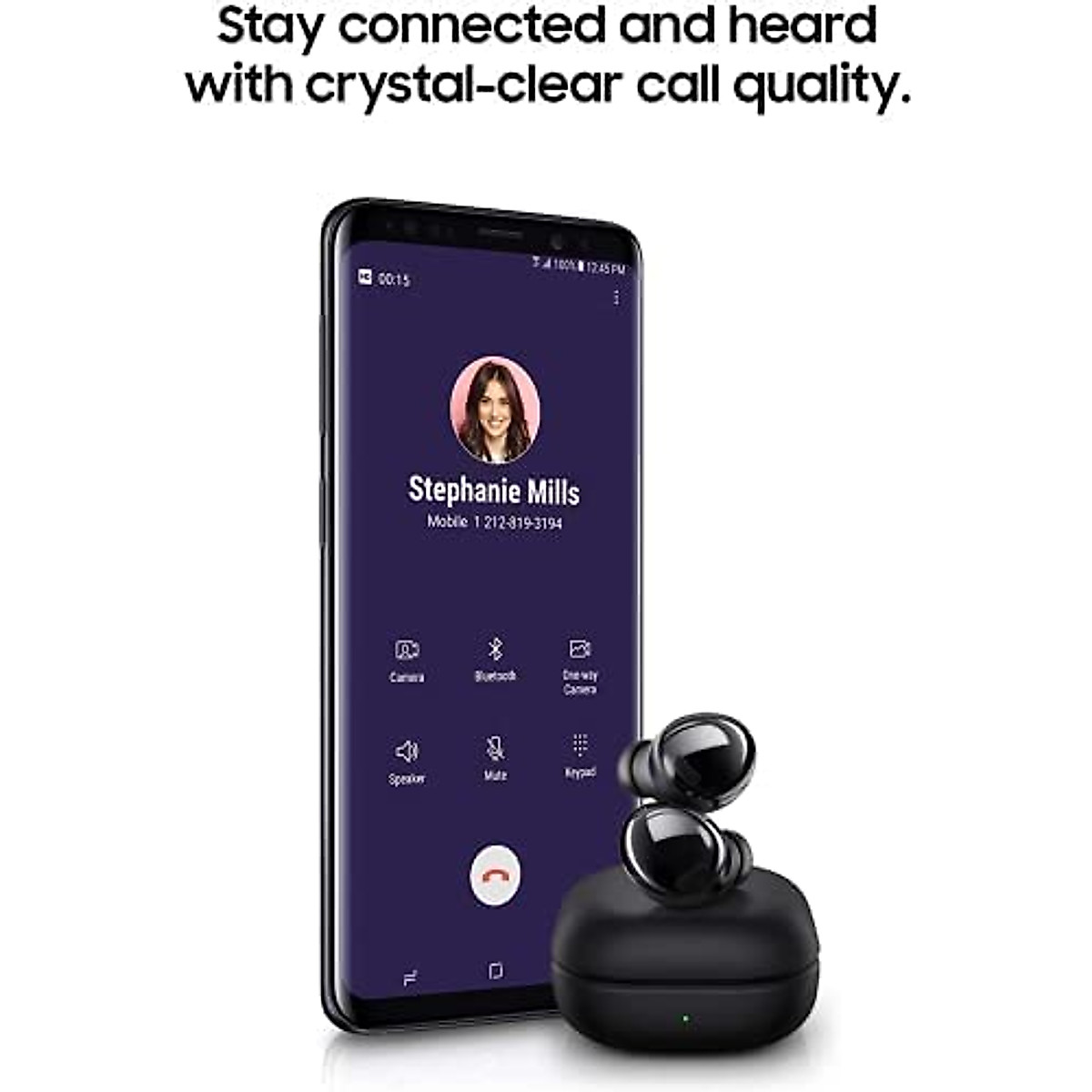 UrbanX Street Buds Pro - True Wireless Earbuds w/Hands Free Controls (Wireless Charging Case Included) - Black