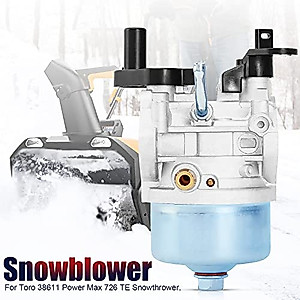 QAZAKY Carburetor for 801396 801233 801255 38518 38584 38538 084133 084233 084332 084333 Toro 38581 38582 38583 38584 38600 38601 38602 38603 38610 38611 CCR2400 CCR3000 CCR3600 CCR3650 CCR3650 GTS210